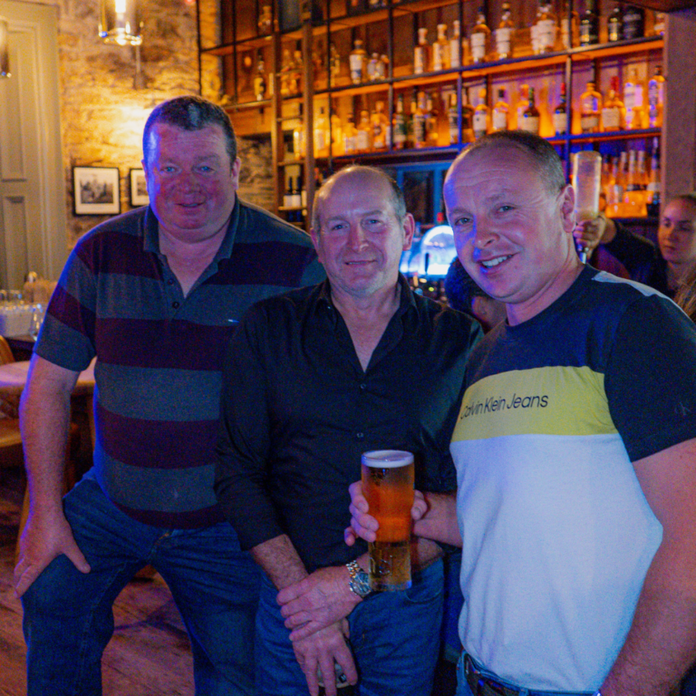 The Bar and Drinks Menu at The Anglers Carrigrohane Cork
